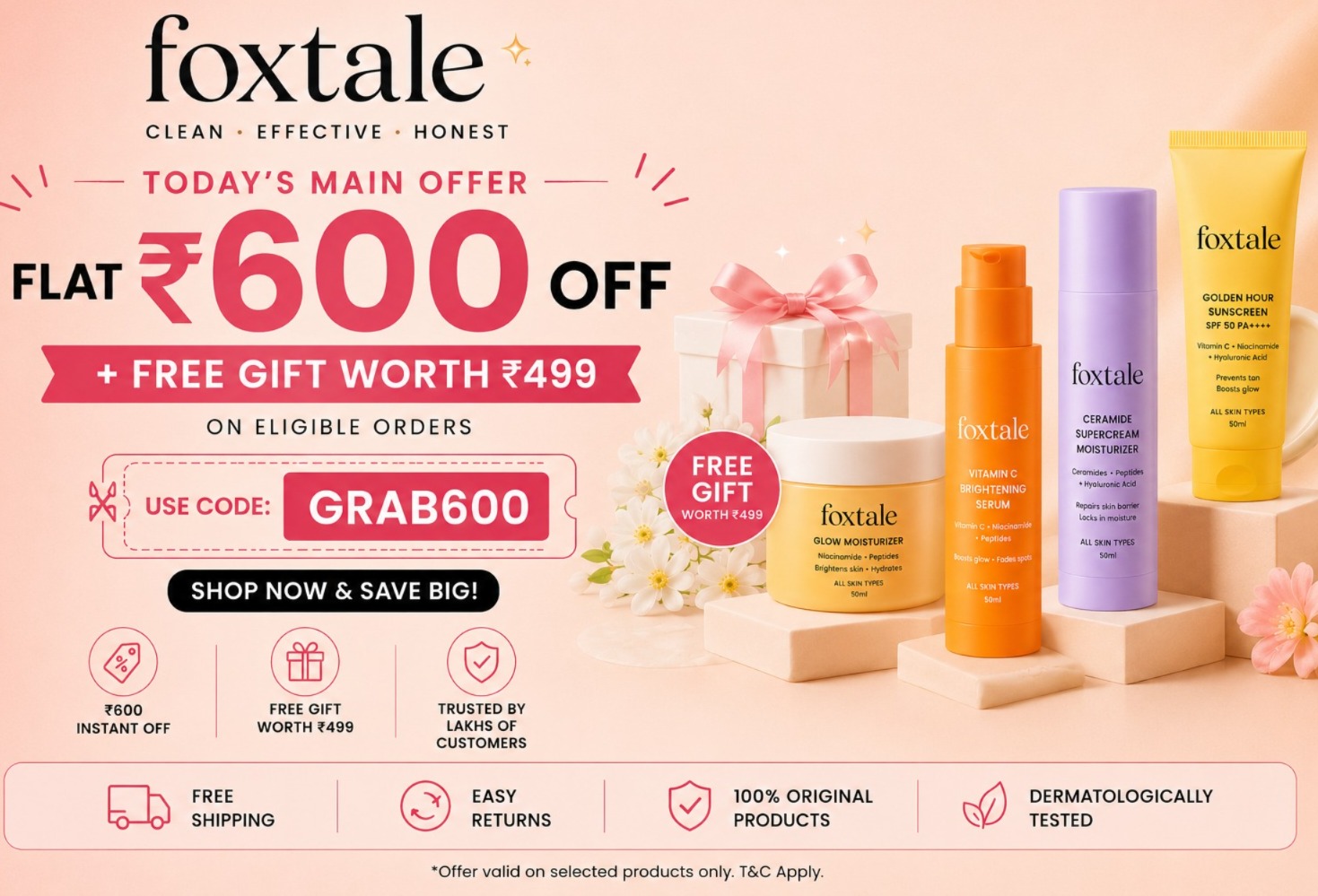 Foxtale Offers 2026: Exclusive Discounts, Coupon Codes & Free Gifts ...
