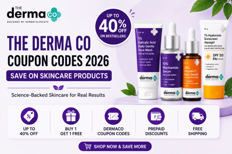 The Derma Co Coupon Codes 2026– Save on Skincare Products - TREND10